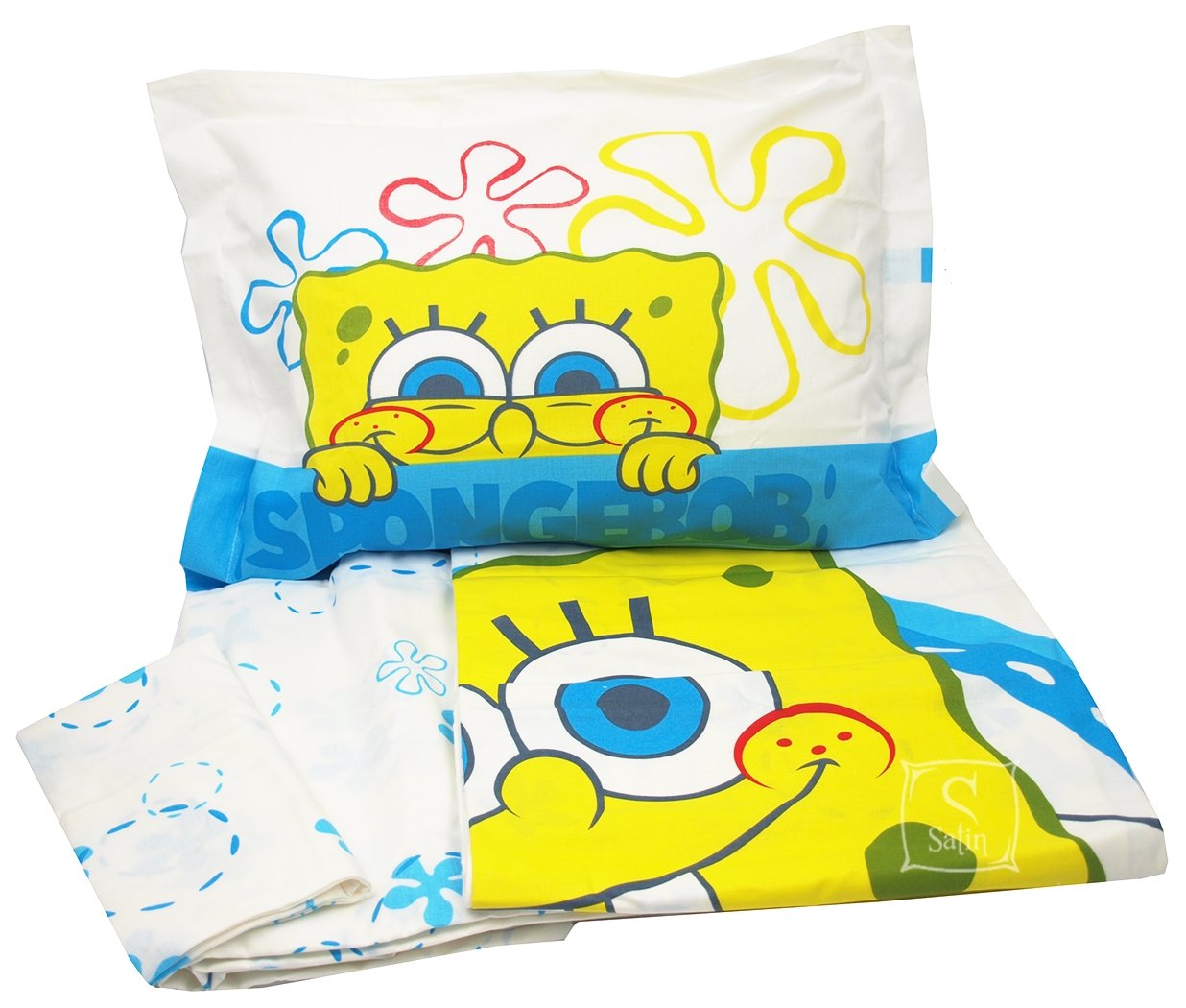 Купить Постельное белье в детскую кроватку TAC. Sponge Bob Baby ...